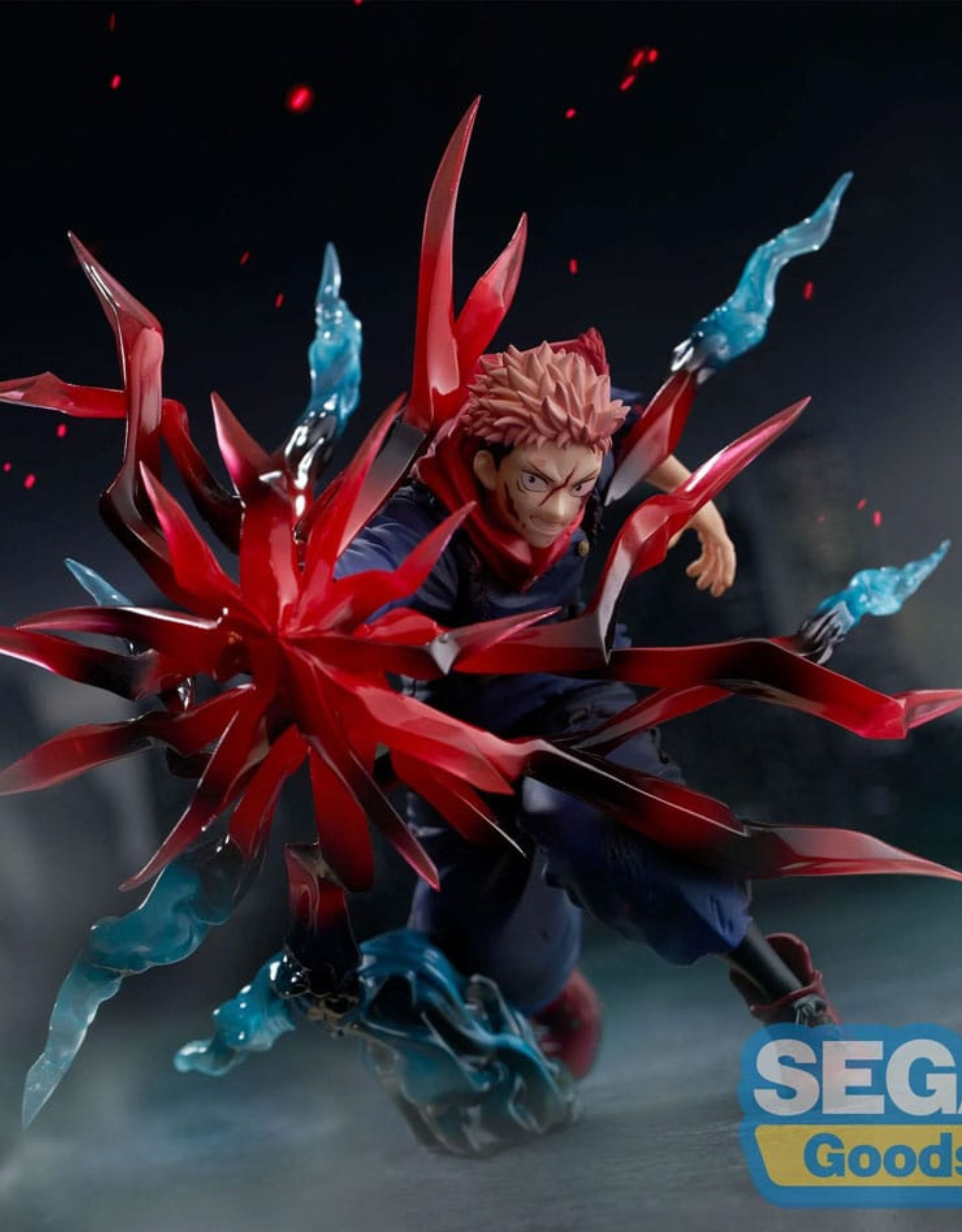 Jujutsu Kaisen - Yuji Itadori (Black Flash) - Statuette Sega Goods ...